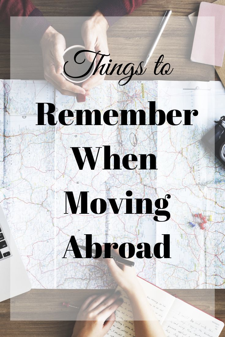 moving abroad - Time and Pence