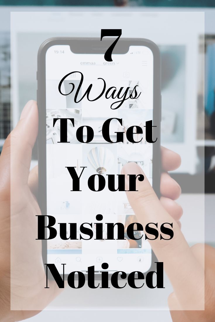 ways to get your business noticed - Time and Pence